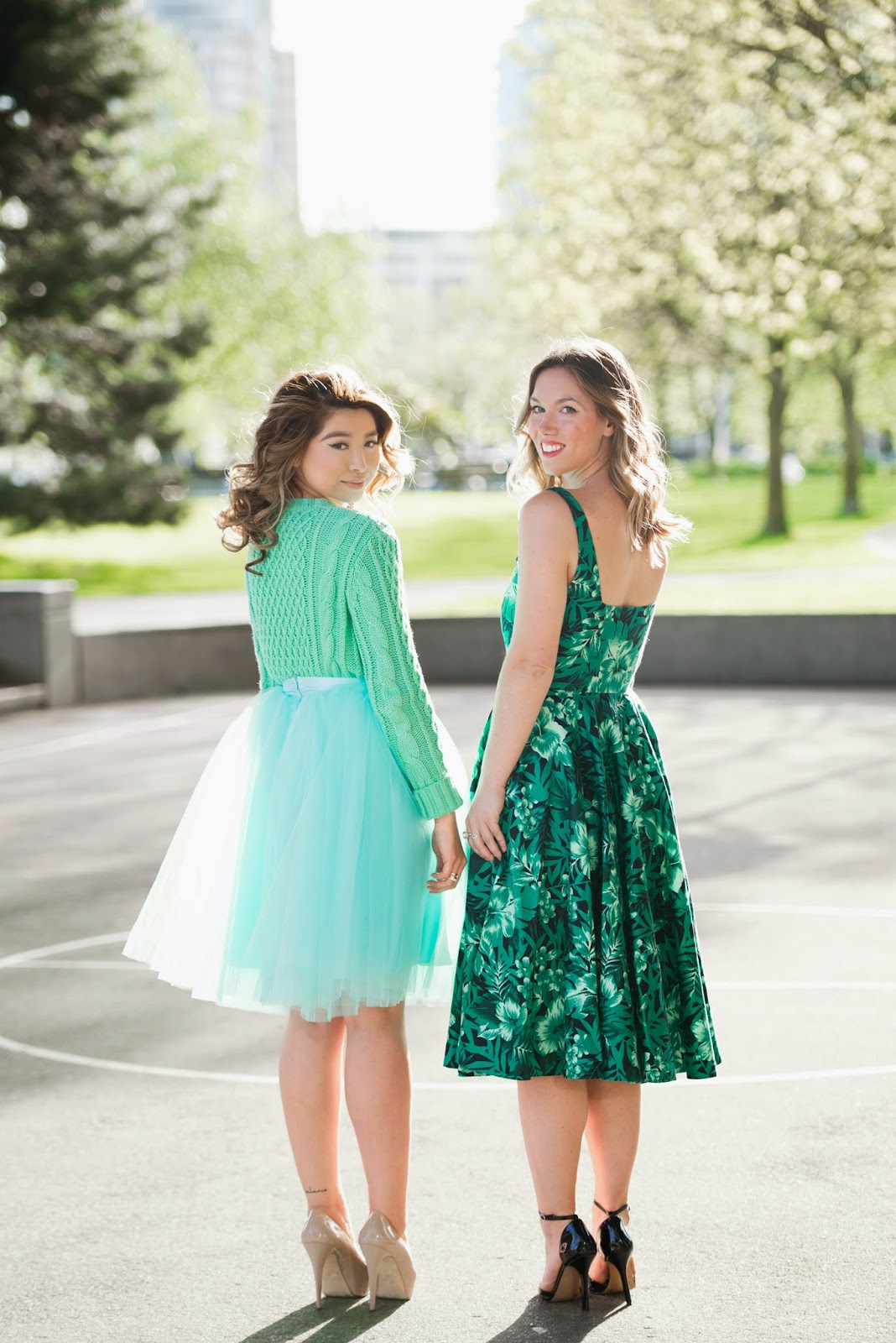 Glitter Guide | Tonal Green - To Vogue or Bust