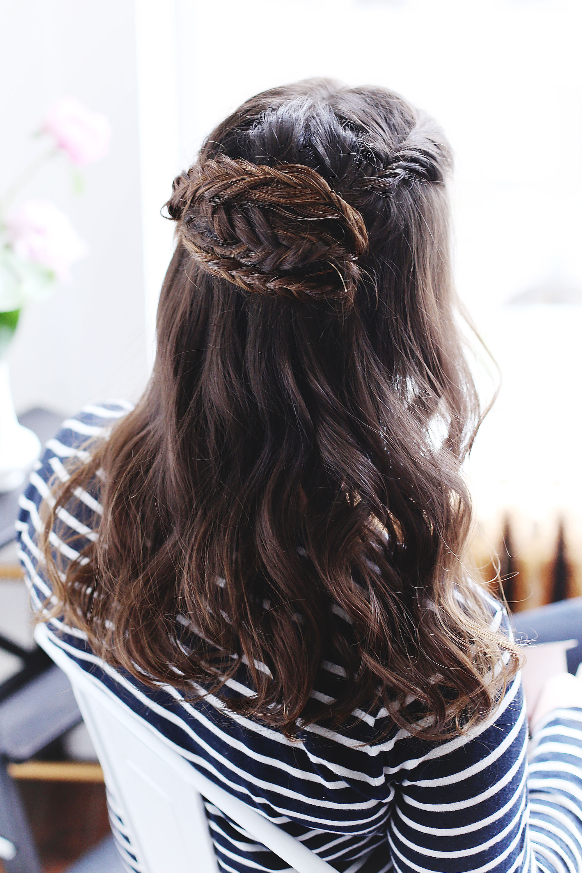 Day to Night Braided Crown Tutorial - To Vogue or Bust