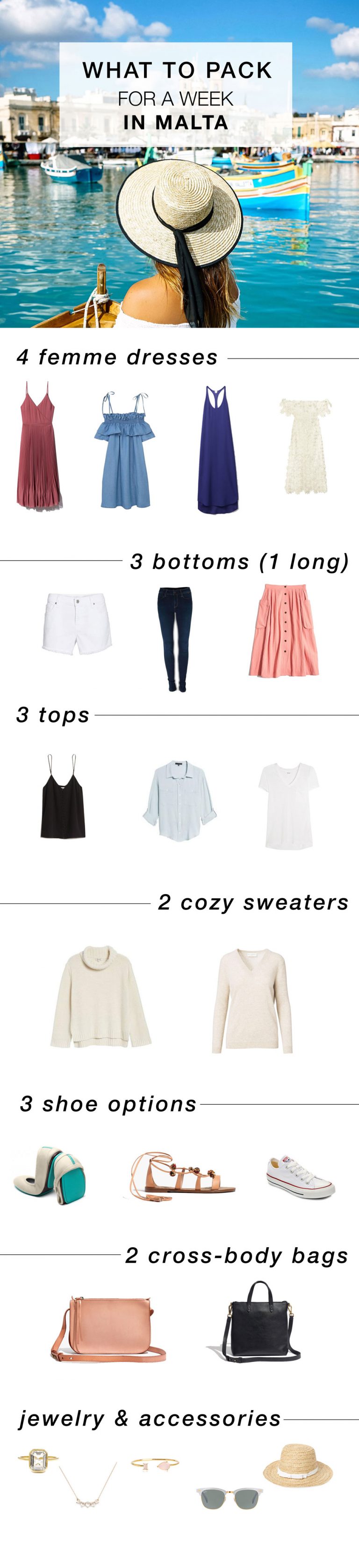 My Malta Packing List - To Vogue or Bust