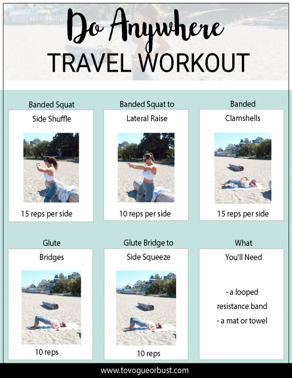 My Do Anywhere Travel Workout - To Vogue or Bust