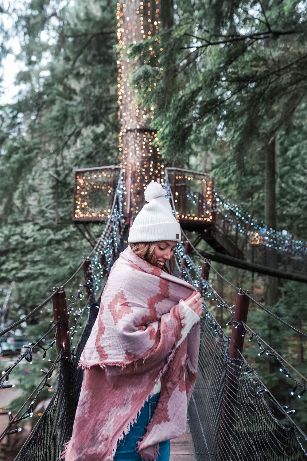 Capilano Suspension Bridge Winter