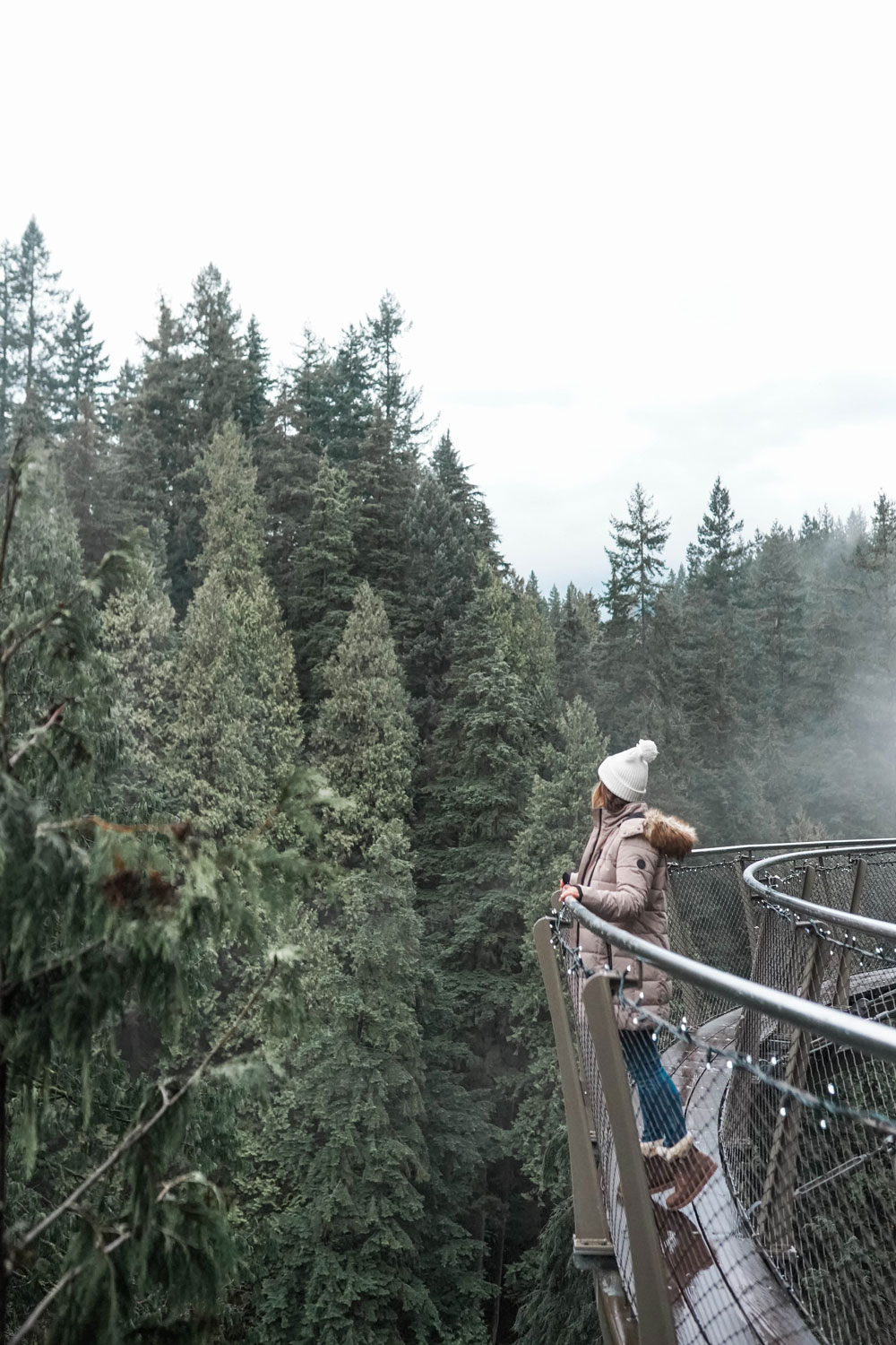 Canyon Lights at Capilano Suspension Bridge, Canada - To Vogue or Bust