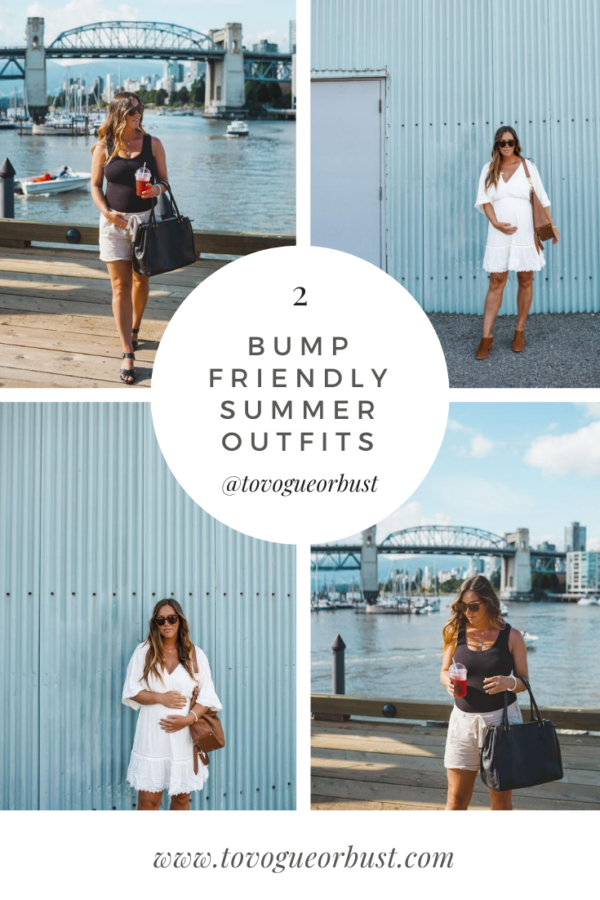 2 Bump-Friendly Summer Looks - To Vogue or Bust